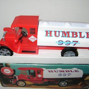 EXXON | Toys | Vintage Exxon Humble 997 Gas Toy 931 Tanker Truck 1994 ...